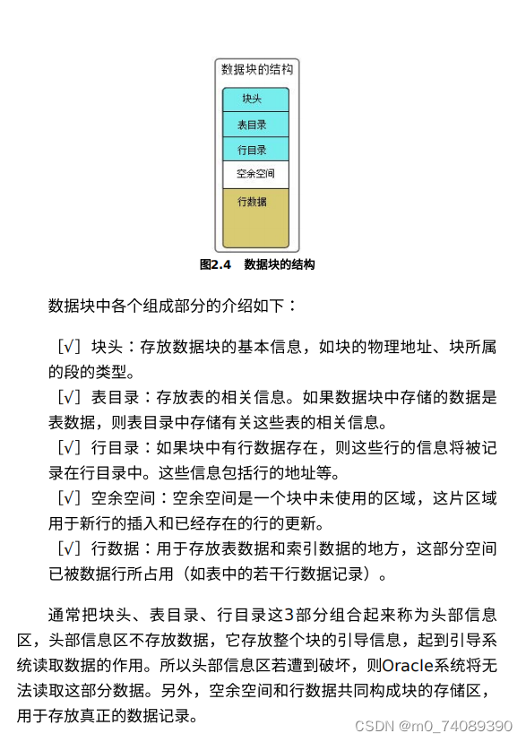 大型数据库技术（二）oracle体系结构 理论orcal的dbms的体系结构 Csdn博客 6558