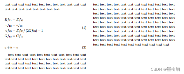 Latex {multicols}{2}环境下插入单栏/双栏公式_latex双栏插入单栏公式-CSDN博客