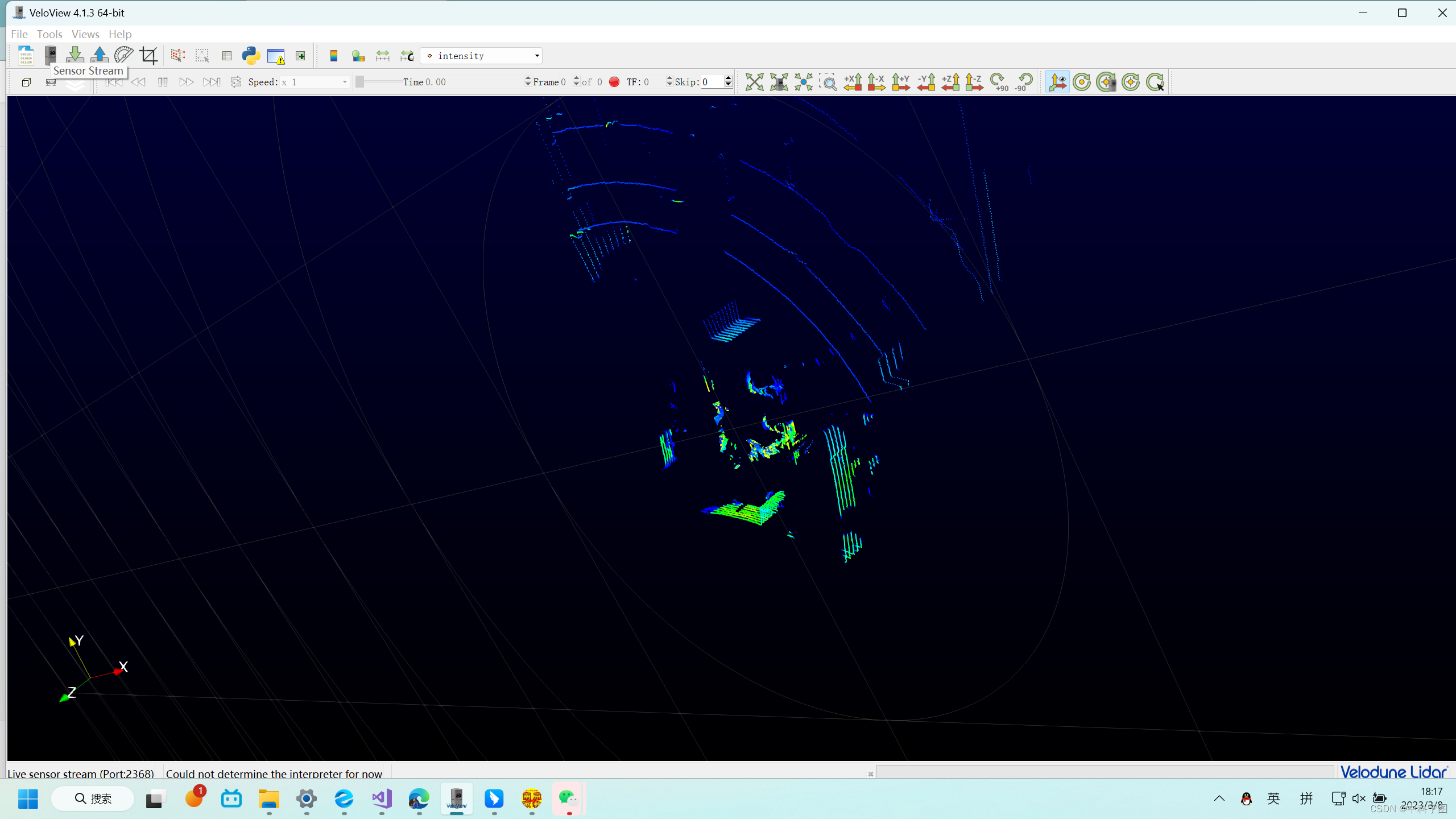 详解Velodyne VLP16激光雷达的使用_velodyne 的 16 线激光雷达-CSDN博客