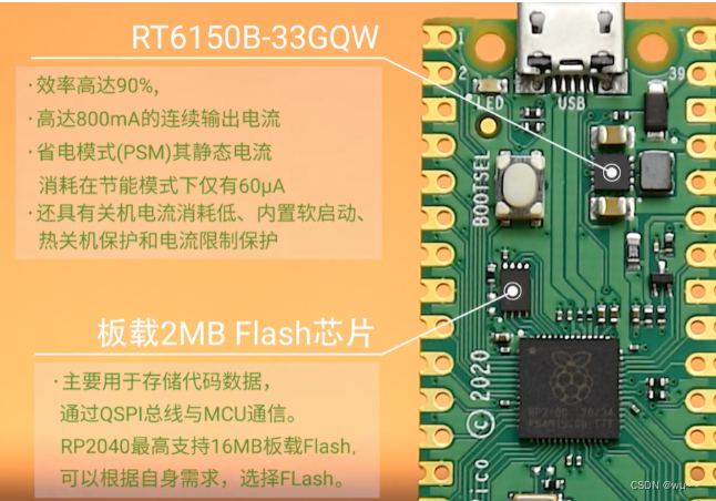 微雪树莓派PICO笔记——1.基础介绍_vbus vsys-CSDN博客