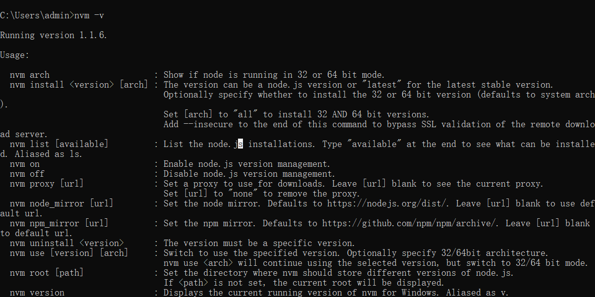 NVM简单使用及出现NVM安装后没有npm的解决方法。_node 14.19.1 对应 npm-CSDN博客