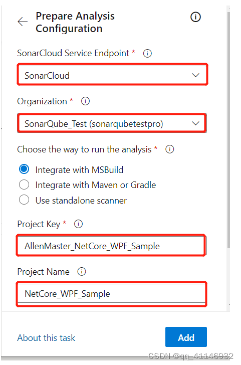 Azure DevOps Azure Pipeline 集成 SonarQube 维护代码质量和安全性_azure如何集成sonar cloud-CSDN博客