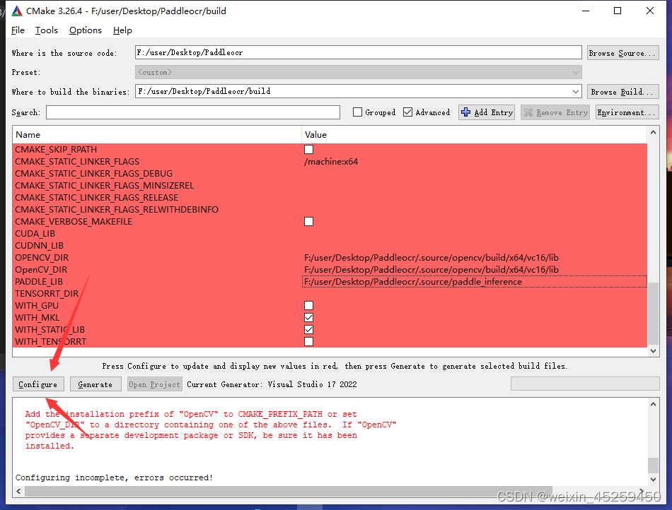 Paddleocr编译成lib文件，让其他项目进行使用_paddleocr dll-CSDN博客