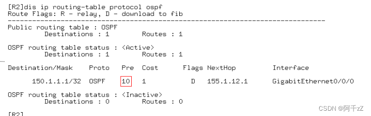 OSPF-3 基本配置_ospf enable 1 area 0是什么意思?-CSDN博客