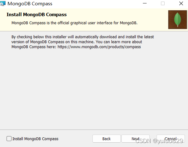 Mongodb数据库安装教程 Csdn博客