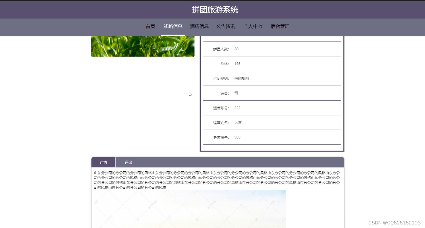 java计算机毕业设计ssm拼团旅游系统element 前后端分离_java实现拼团-CSDN博客