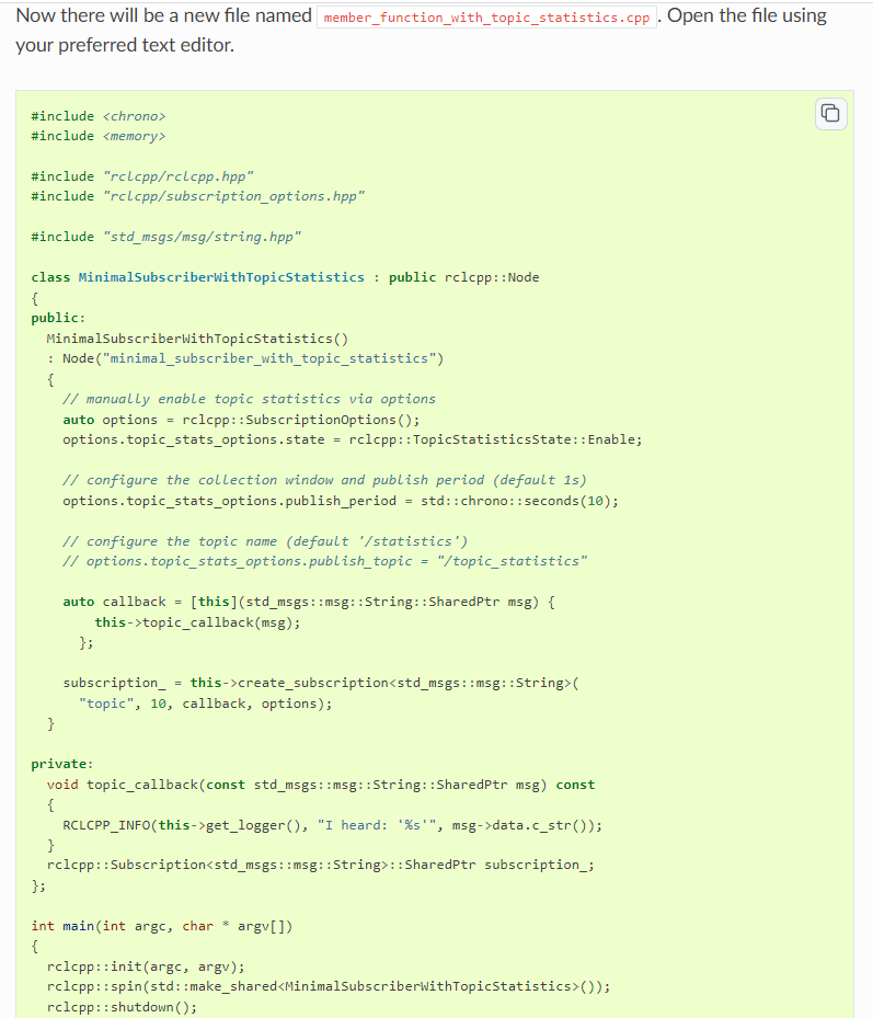 ROS2 Topic-Statistics-Tutorial编译出错_ros2 cannot import name 'topicstatistics-CSDN博客
