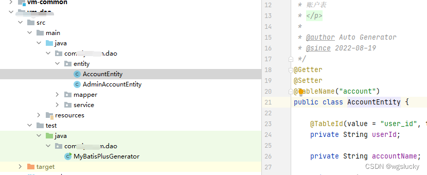 mybatis-plus-generator 3.5版本 自动生成代码_mybatisplus3.5的generator-CSDN博客