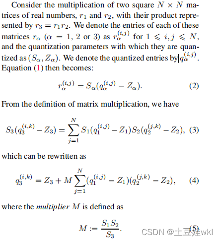 Quantization and Training of Neural Networks for Efficient Integer-Arithmetic-Only Inference-CSDN博客