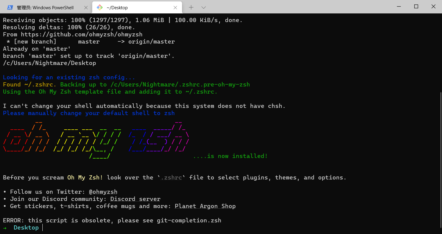 Windows Terminal+zsh_windows terminal zsh-CSDN博客