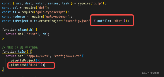 GULP Construction Project: ‘ERROR TS6082: only‘ AMD ’and’ System ’modules are supported ...