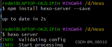 hexo 创建成功后一直进不去 http://localhost:4000/_hexo更改默认localhost访问地址-CSDN博客