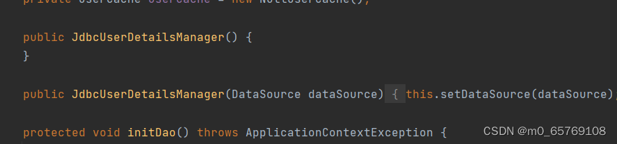 springsecurity之中jdbc导入数据信息的时候设置datasource函数失效_java的datasource注解失效-CSDN博客
