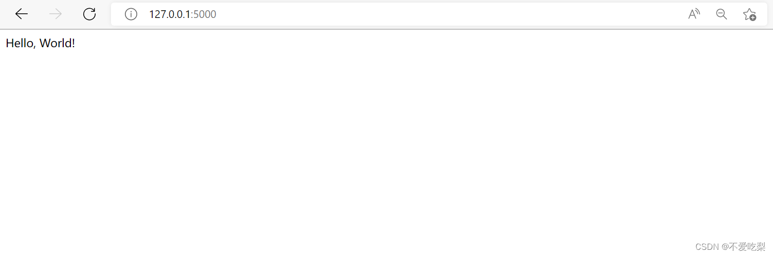 Windows系统使用flask框架利用python部署网页(一):flask 安装及简单上手win11 Flask 环境搭建 Csdn博客 8444