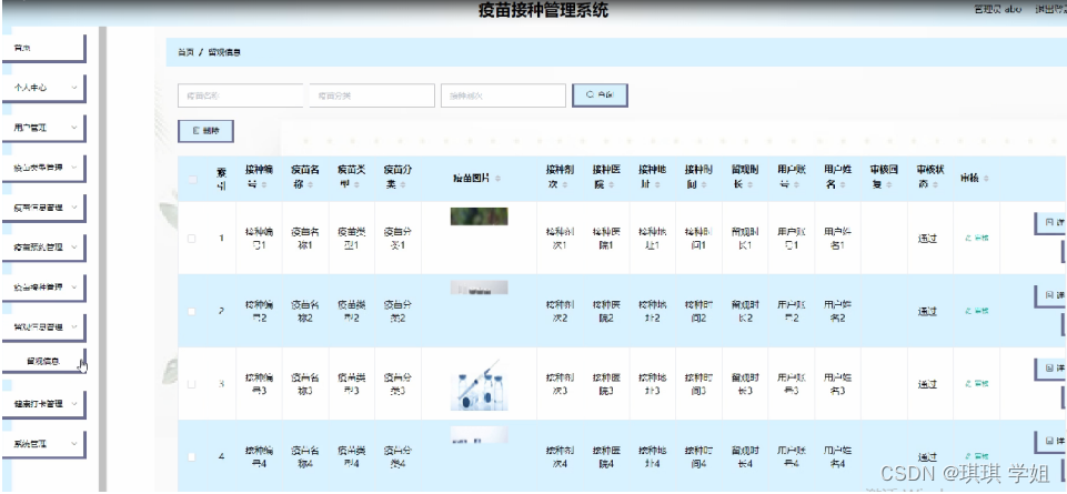 计算机毕业设计(附源码)python疫苗接种管理系统 Csdn博客