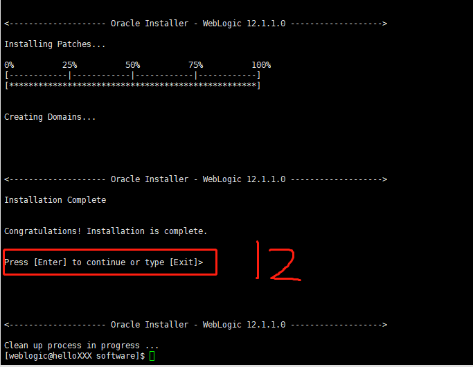 Linux下安装weblogic、创建域以及项目部署_distribute initializing-CSDN博客
