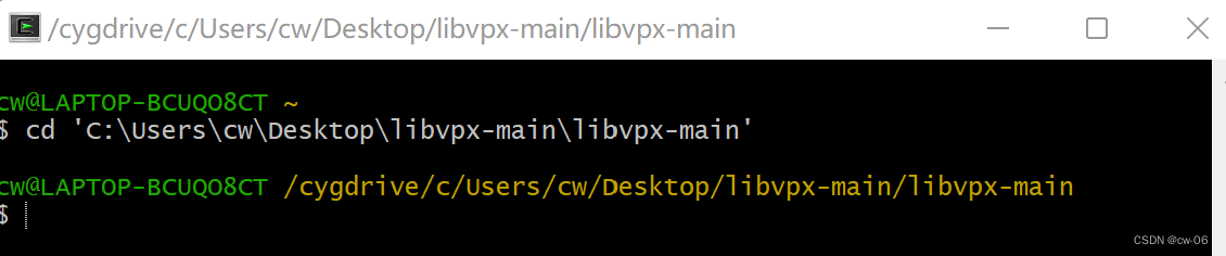 windows（64位）编译libvpx_win下面编译vpx编码器-CSDN博客