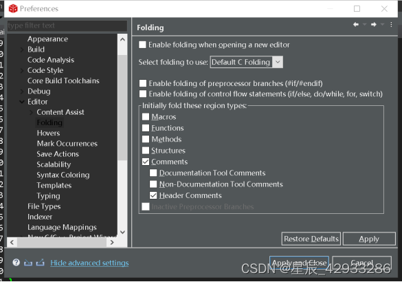 MSP430 CCS11 代码块折叠_ccs折叠代码-CSDN博客