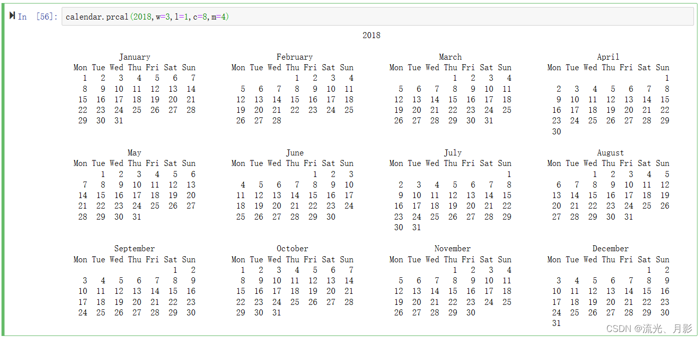 python农历库calendar的使用-CSDN博客