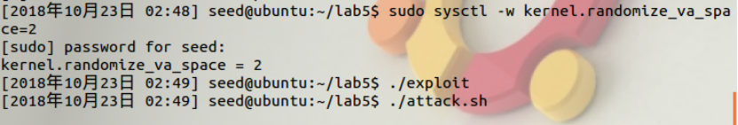 软件安全实验——lab5（Buffer_Overflow缓冲区溢出攻击：strcpy函数溢出覆盖返回地址执行shellcode）_strcpy缓冲区溢出-CSDN博客