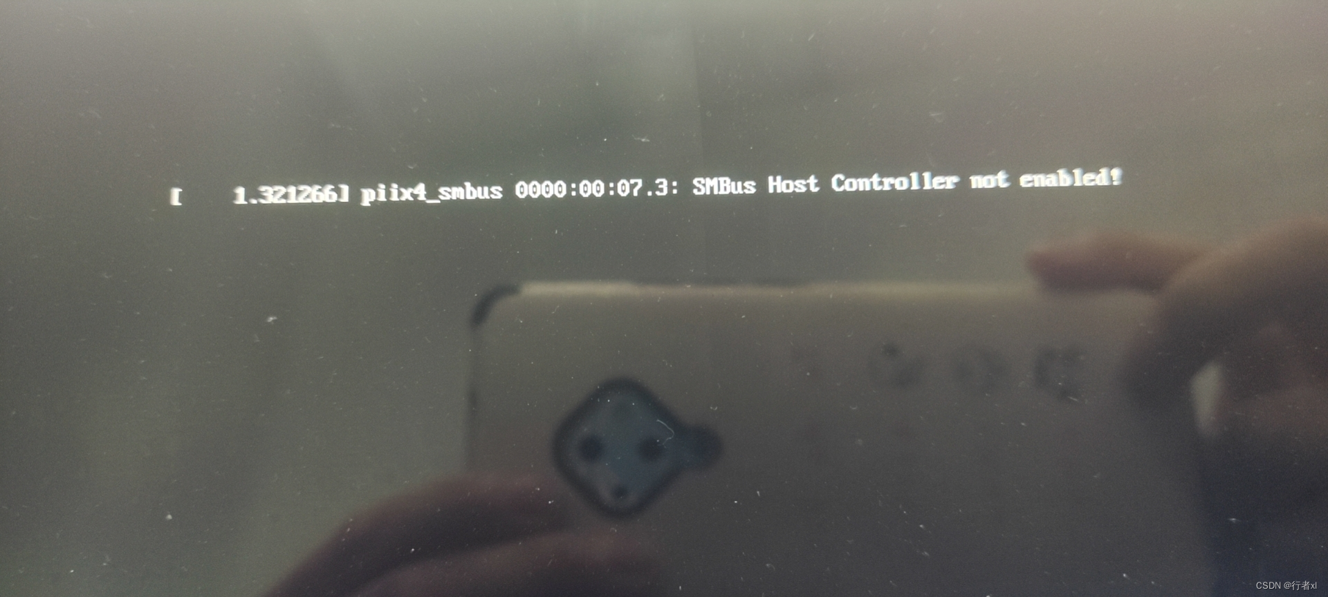 虚拟机装kali启动卡在“piix4smbus 000000073 Smbus Host Controller Not Enabled”解决办法kali Smbus Host 