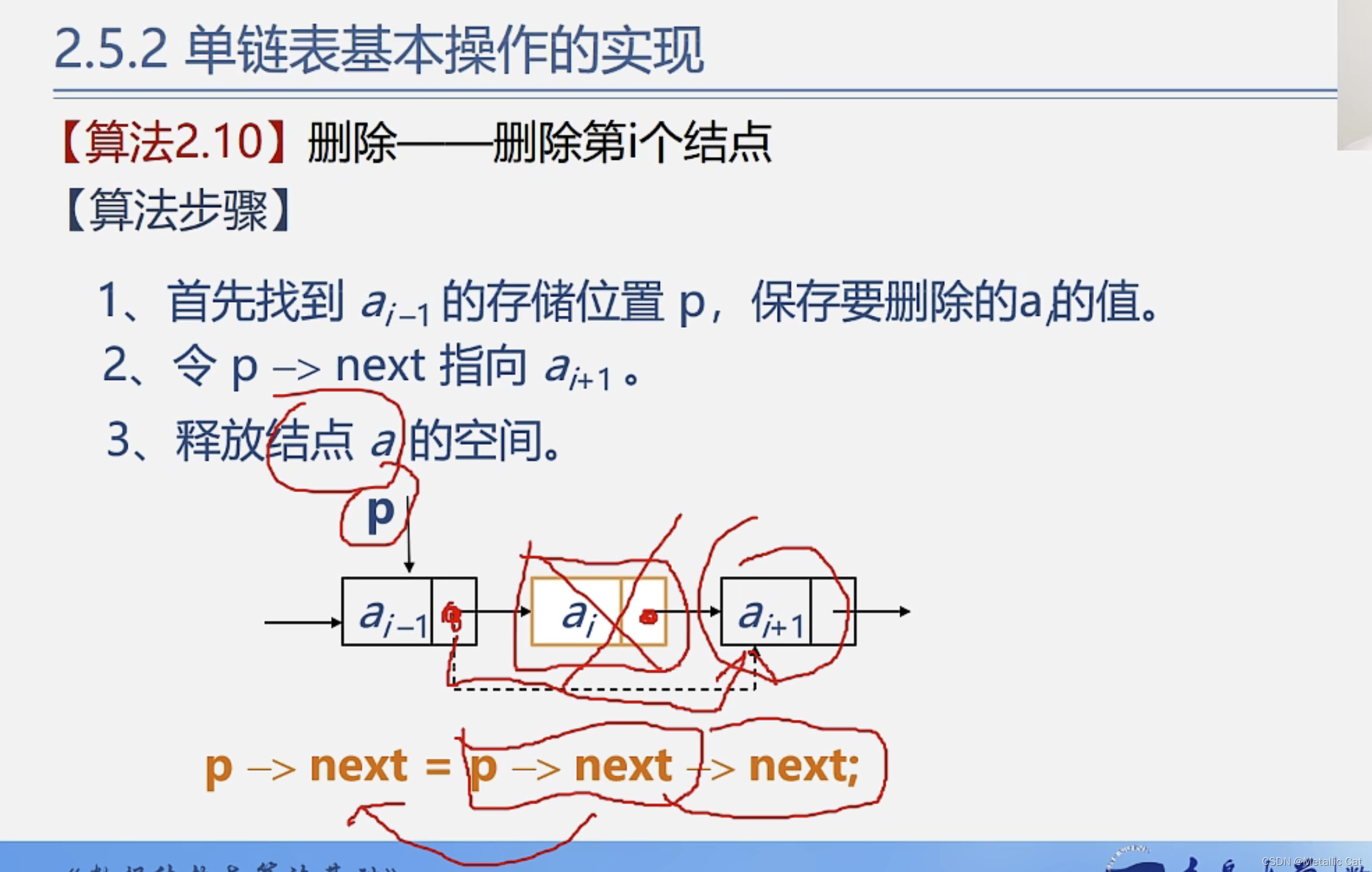 算法与数据结构 线性表 链式表示与实现(上)如果有需要的话我们可以 Csdn博客