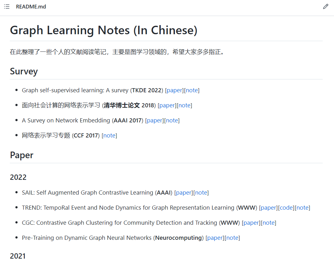 文献阅读总结：网络表示学习/图学习-CSDN博客