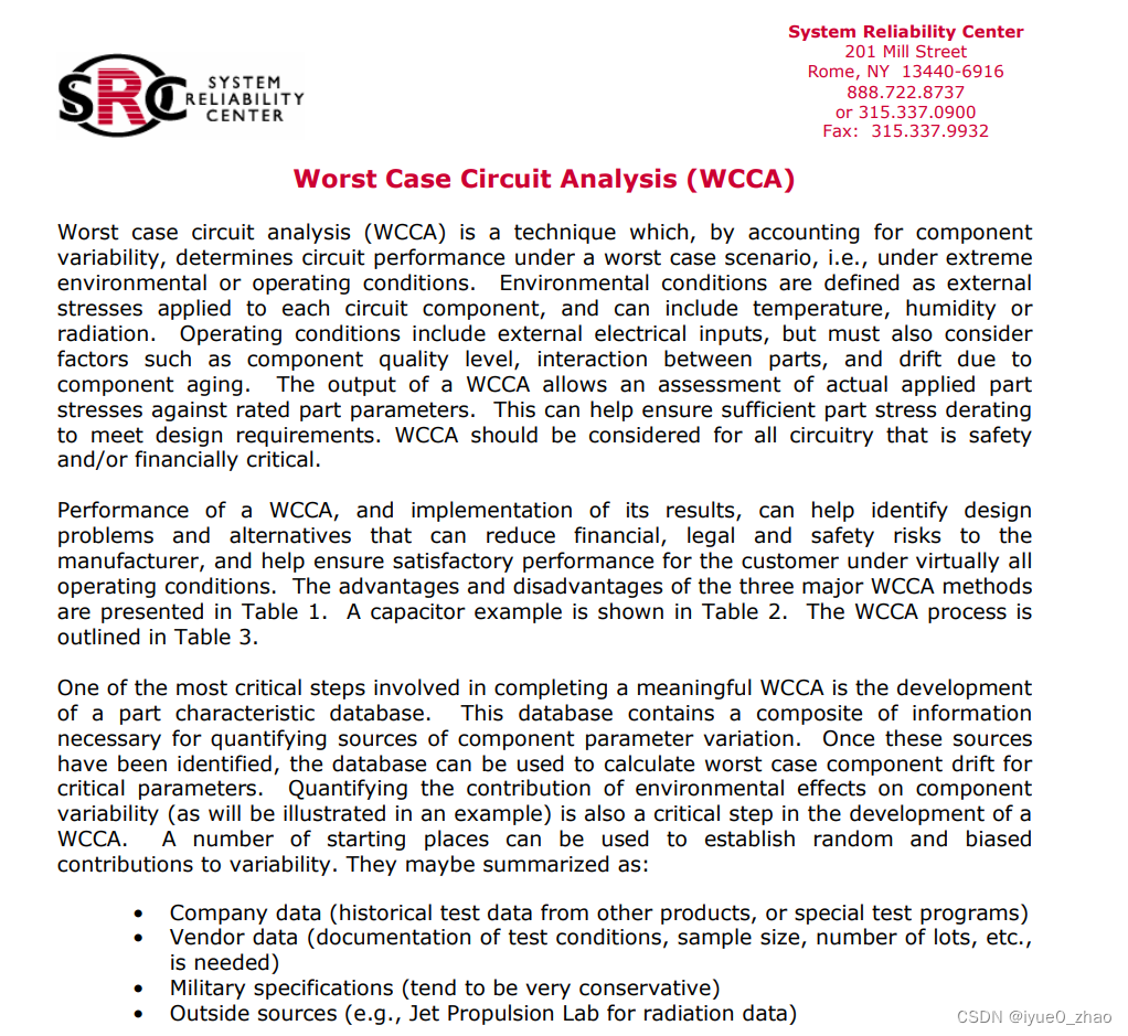 About FMEA/DFMEA/PFMEA/FMEDA/WCCA_wcca报告-CSDN博客