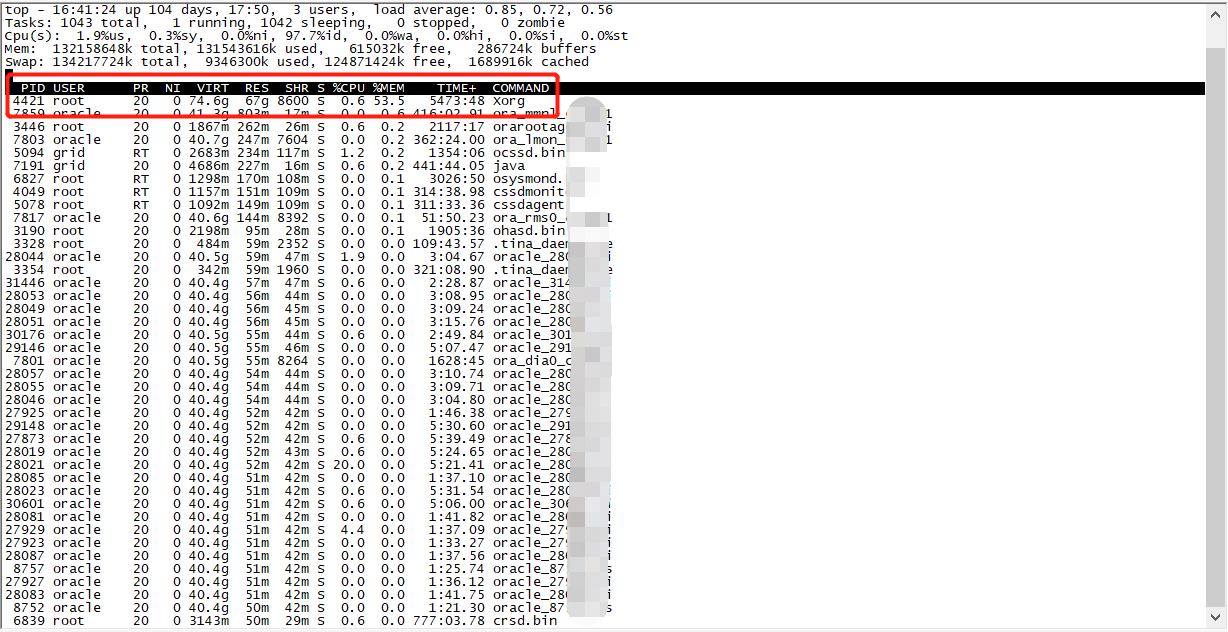 linux中的xorg进程占用内存资源释放_xorg是什么进程-CSDN博客
