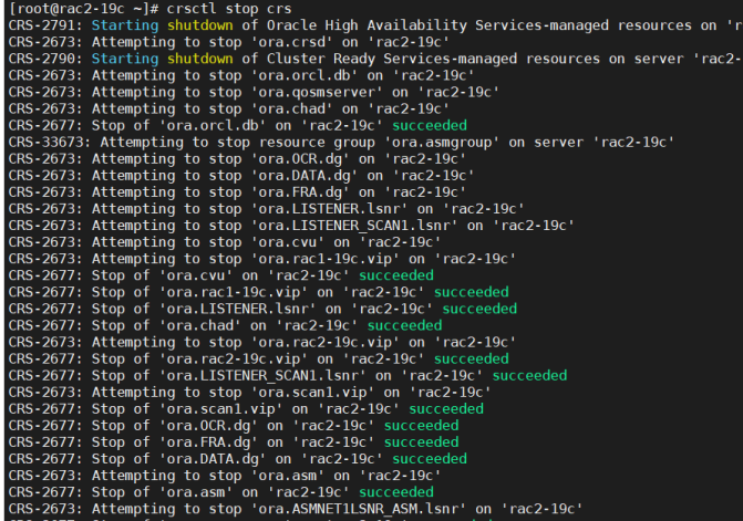 oracle集群rac的管理命令（一）_crs-5702-CSDN博客