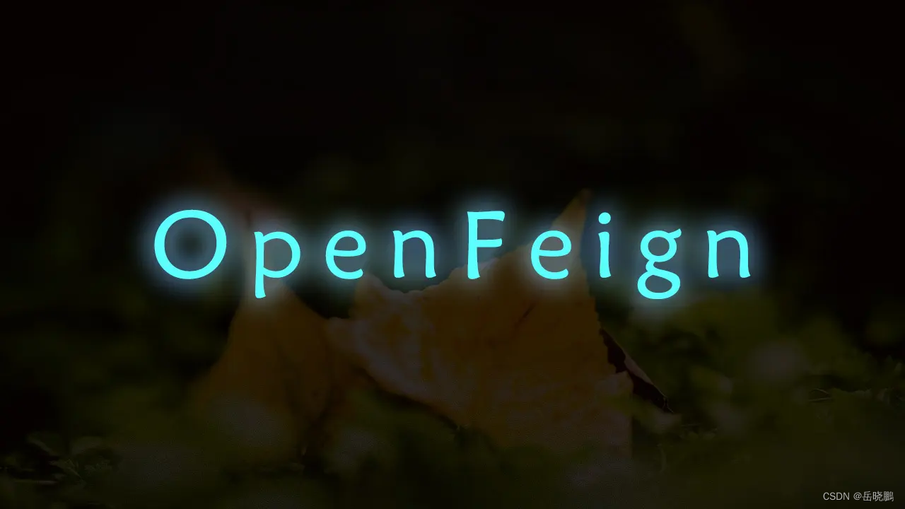 【openfeign】springcloud Openfeign项目常用知识点配置详解 Open Feign Restfull风格参数 Csdn博客