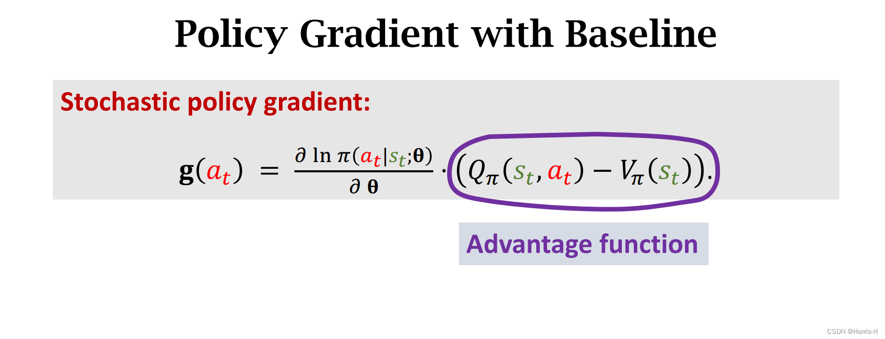 Policy Gradient with Baseline_policy gradients:reinforce with baseline-CSDN博客