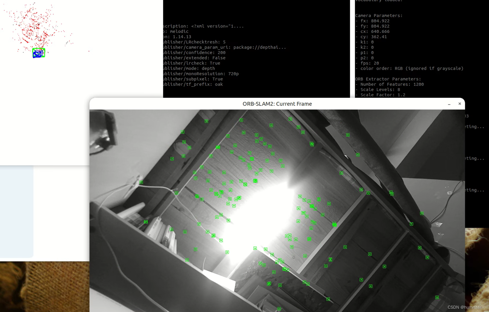 使用oak-d-pro相机跑ORB-SLAM2以及稠密建图_orbslam2双目稠密建图-CSDN博客