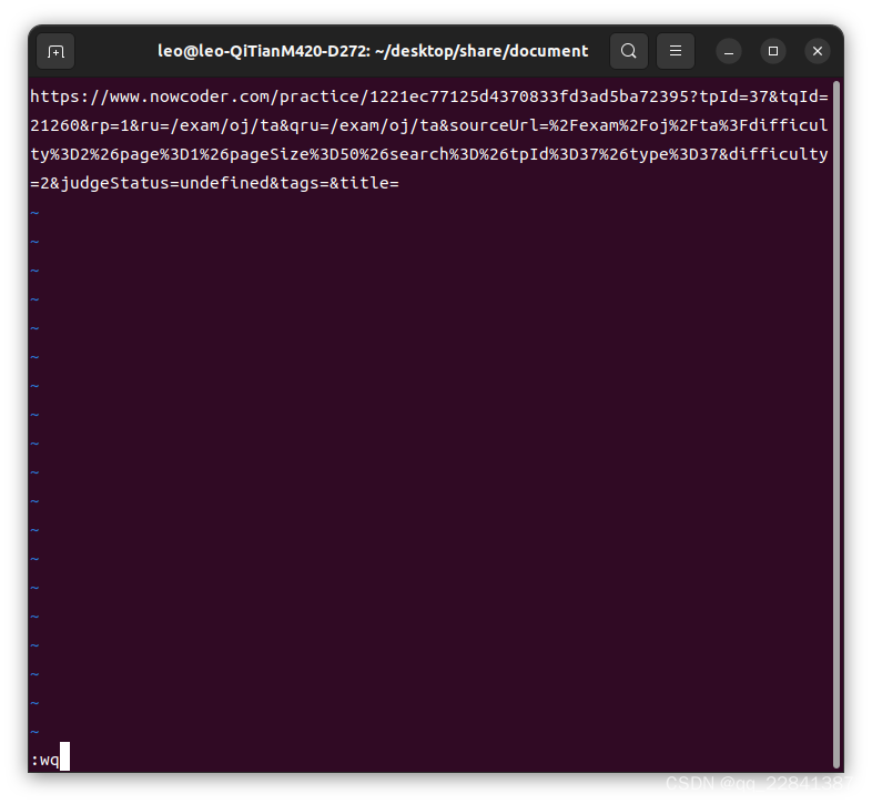 Linux创建文本文件【Ubuntu】_lubuntu创建文本文件-CSDN博客