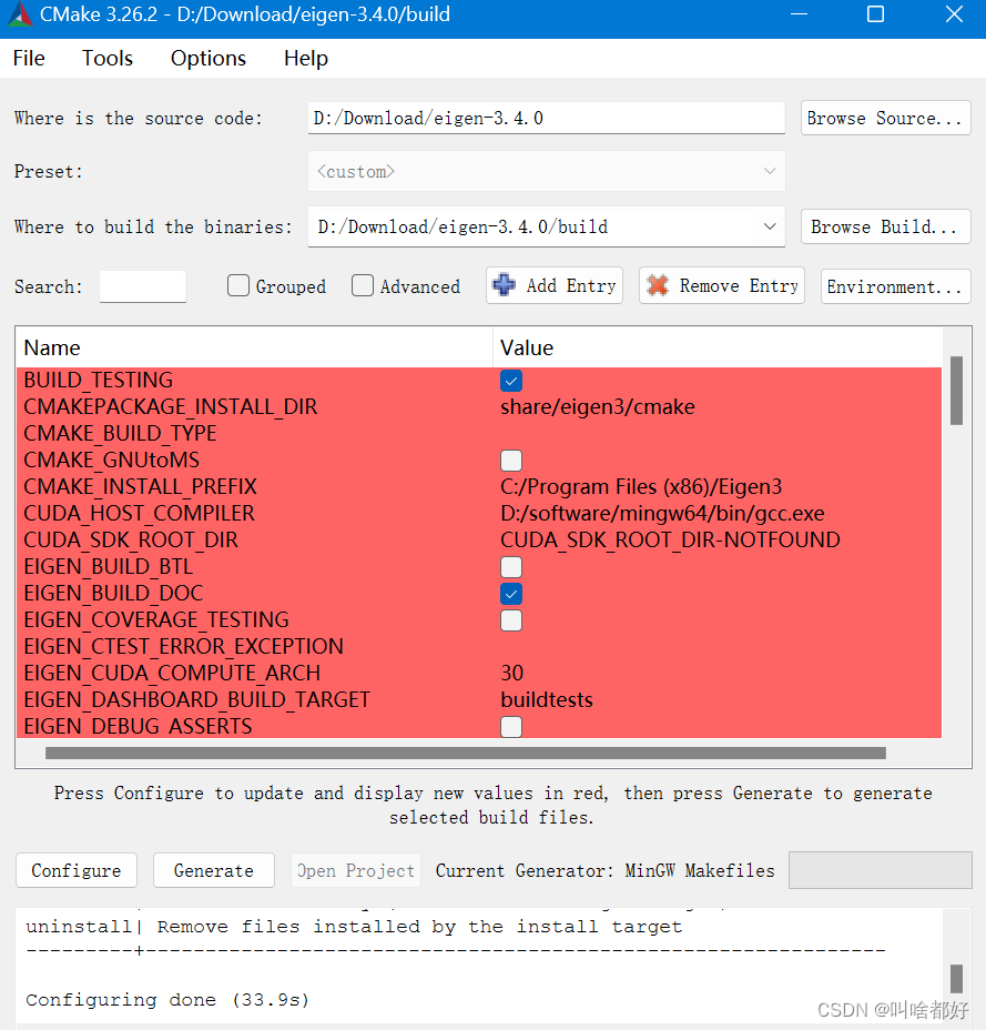 Win11下使用mingw进行games101环境搭建 Games101 Windows Csdn博客