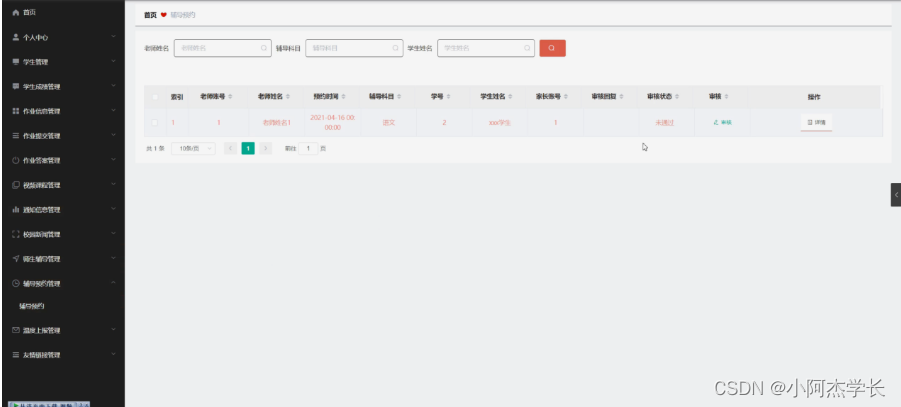 计算机毕业设计(附源码)python中学教务管理系统python大作业教务管理系统杰记计算机程序源码的博客 Csdn博客