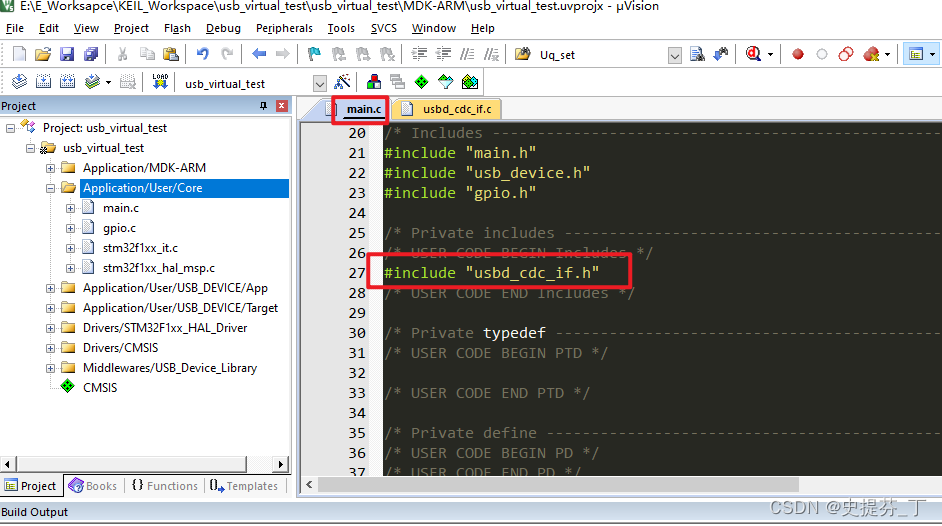 Stm32cubemx Usb虚拟串口 Csdn博客 