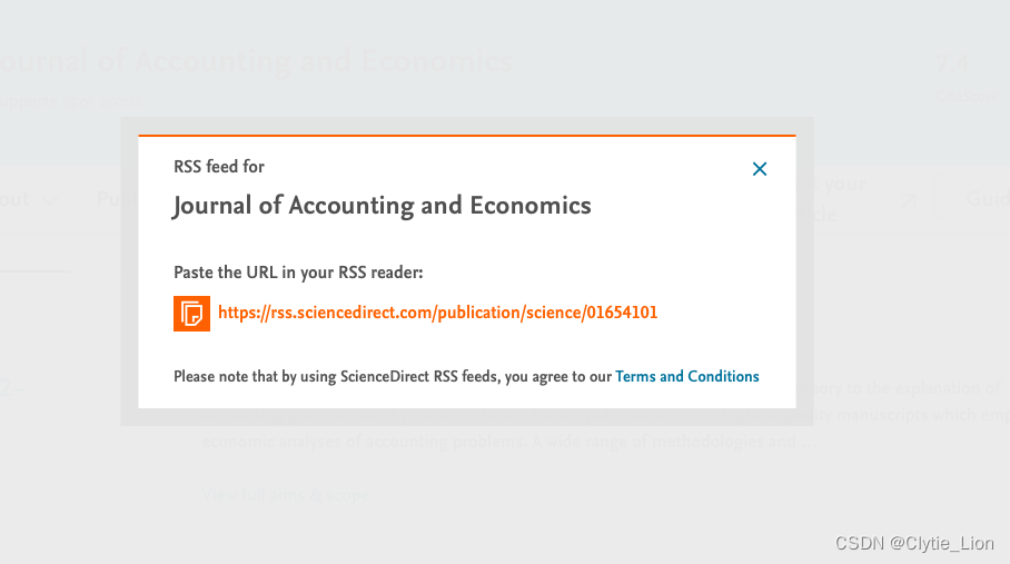 文献阅读｜找到Science Direct的RSS订阅_science rss-CSDN博客
