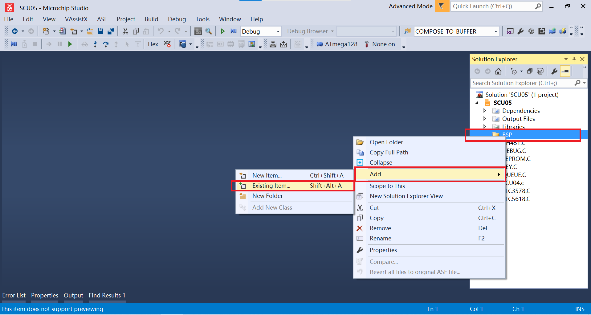 Microchip Studio 7.0工程项目如何添加文件夹，将.C文件存放到分类的文件夹中_microchip studio教程-CSDN博客