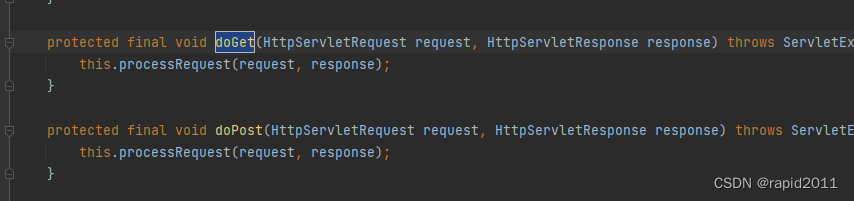 SpringBoot2-7 Web2 请求参数处理 只有Post才能带隐藏_method，只允许额外三种(PUT DELETE PATCH)；doDispatch就是每个请求都会调用的方法 ...