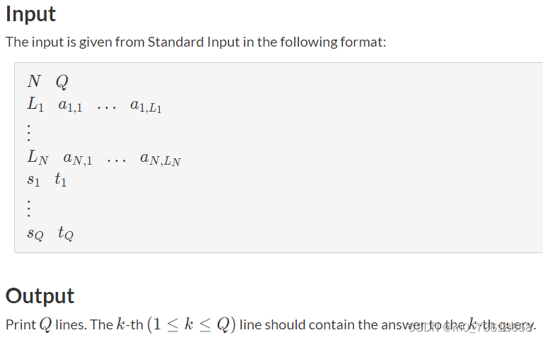 atcodeABC271场_[abc271b] maintain multiple sequences-CSDN博客
