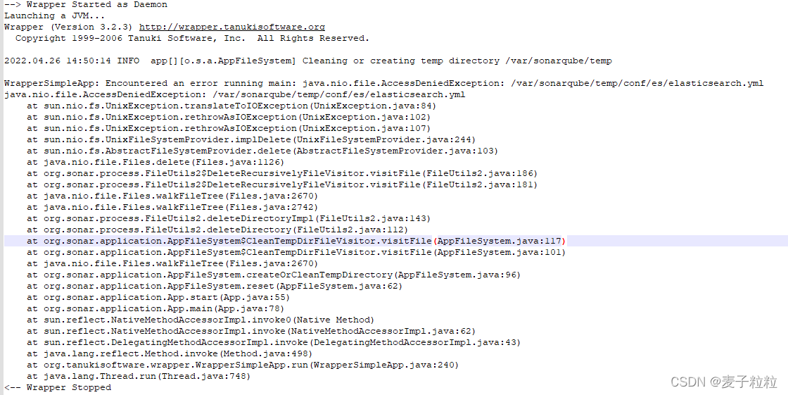 Sonar启动失败原因分析process Exited With Exit Value Elasticsearch 1 Csdn博客