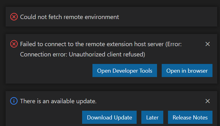 vscode使用remote-ssh连接centos 7时遇到的问题(arm和x86)_could not fetch remote environment-CSDN博客