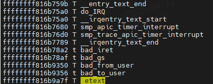 Linux 内核段符号简介_内核符号表中的t-CSDN博客