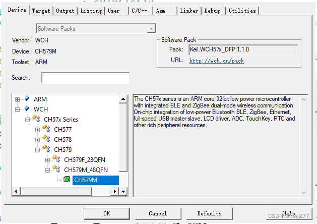 用CMSIS-DAP(SWD)仿真器调试CH579M 方法_dap仿真器tck-CSDN博客