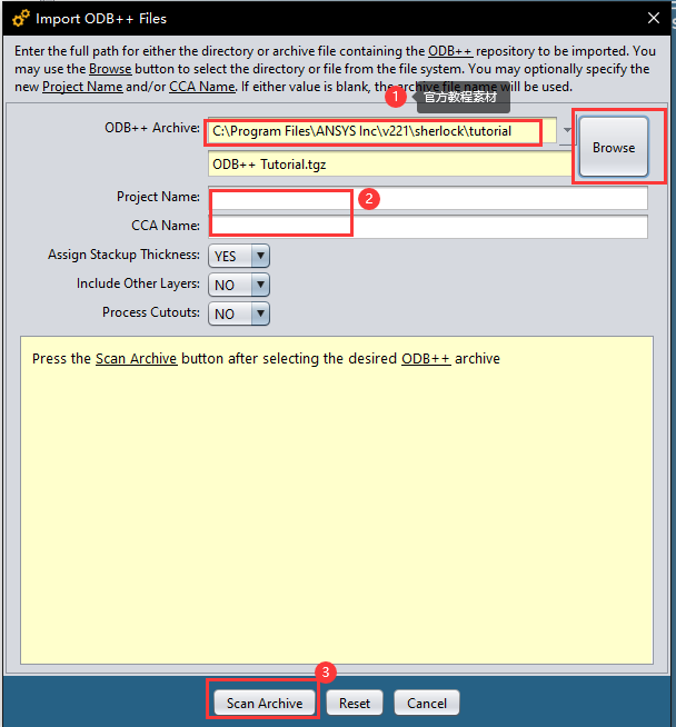 【ANSYS Sherlock学习记录】Part 1、导入ODB文件-CSDN博客