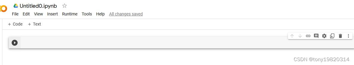 初识Google Colab Jupyter Notebook_colab notebook-CSDN博客