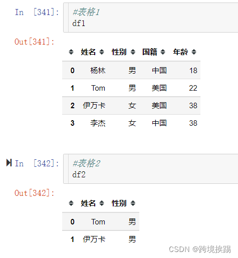 Python Pandas 从一个数据表里删除包含另外一个表的内容(取表格差集) Pandas把表里面的一整个相交的表去掉 Csdn博客