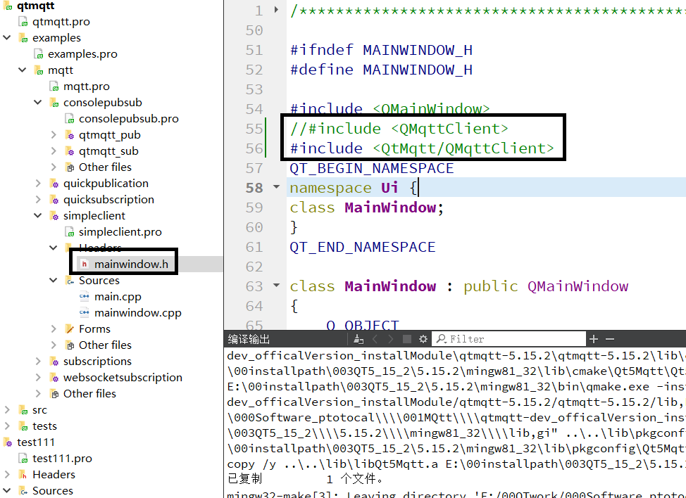 QT5.15.2 : windows下安装MQTT模块_qt5.15.2 mqtt-CSDN博客